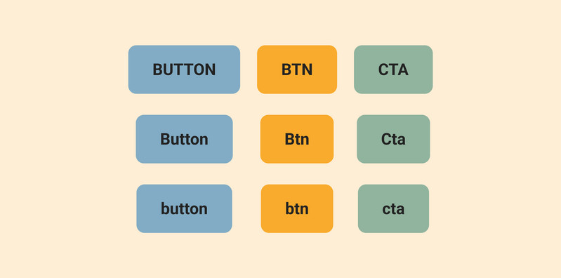Naming convention: The art & value of consistent UI terminology